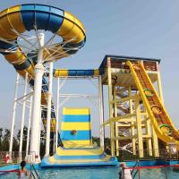 China Gaint Amusement Park Slide with 13.8m high platform / Water flow 400m3/h for sale