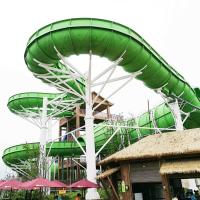 China Commercial Anaconda Fiberglass Water Slides for Adventure Amusement for sale