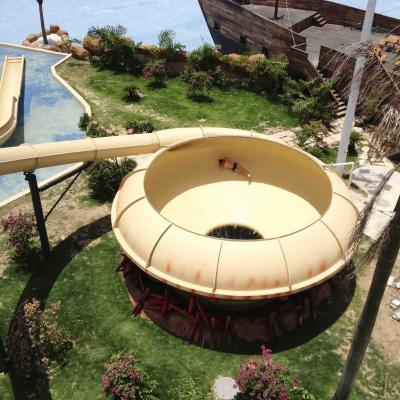 China Customized Exciting Aqua Park Fiberglass Water Slides / Body Slide for Water Fun for sale