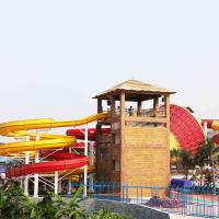 China Galvanized carbon steel Custom Water Slides For Giant Outdoor Water Park for sale