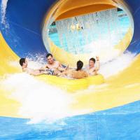 China FRP Aqua Park Equipment For Adult , Customized Tornado Slide / Fiberglass Water Slide for sale