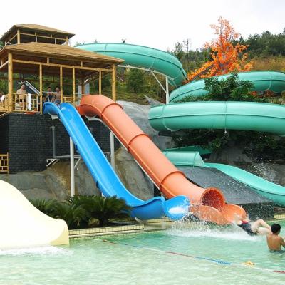 China Indoor / Outdoor Custom Water Slides Games For Kids / Family Holiday Resort for sale