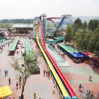 China General Water Park Item Custom Water Slides , High Speed Adult Plastic Water Slide for sale