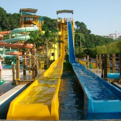 China OEM Variable Speed Race Slide, Free Fall Slide, Kids / Adults Fiberglass Water Slides for sale