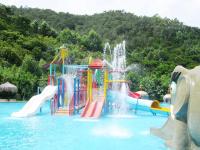 China 304 Stainless Steel Giant Aqua Playground Hot Dip Galvanized Water House for Aqua Park for sale
