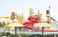 China Exciting Family Water Park in Giantic Waterhouse with Different Style Waterslide for sale