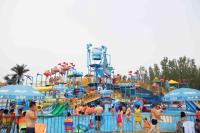 China Amusement Water Fortress with Adult Water Slide / Children Waterslide for sale