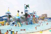 China Interactive Aqua Playground Water Slide Equipment Fun Theme Park for sale