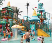 China Exciting Aqua Water Park Water Fortress for Amusement Park Equipment for sale