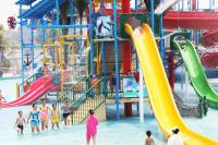 China Outdoor Aqua Playground Water House Structures , Water Park Equipment OEM for sale