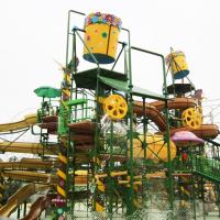 China Big Water House, Aqua Playground Equipment, Steel Aquatic Play Structures for sale