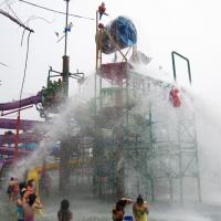 China Big Water House, Aqua Playground Equipment, Steel Aquatic Play Structures for sale