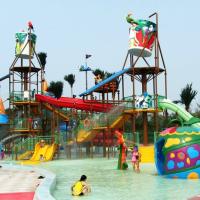 China Outdoor Aqua Playground Water House Structures, Water Park Equipment OEM for sale