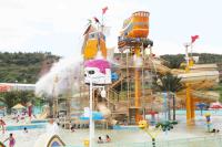 China Fiberglass Aqua Playground Equipment / Customized Water Equipment For Kids for sale