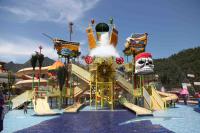 China Fiberglass Aqua Playground Equipment / Customized Water Equipment For Kids for sale
