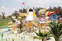 China Floating  Water House Large Aqua Playground Theme Hotel Outdoor Water Park Fiberglass Equipment for sale