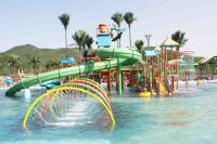 China Family Commercial Aqua Playground Fiberglass with Water Park Slides / Customized Water Park Equipemnt for sale