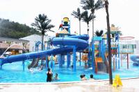China Large aqua playground equipment in waterpark projects , aqua park games for sale