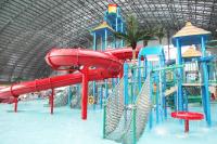 China 304 Stainless Steel Water Park with Indoor Play Area , FPR Fixed Type for sale