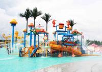 China Funnuy Kids' Water Playground For Children Play Area / Equipment Floor Space 9.5*6.5m for sale