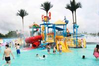 China 6.5 M Kids Water House / Water Playground Equipment for Swimming Pool for sale