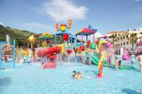 China Fiberglass Kids' Water House Playground Inside Water Parks With Water Pump for sale