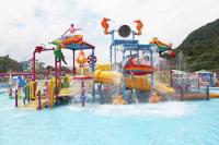 China Outdoor Commercial Safe Fiberglass Kids' Water Playground Water House for Aqua Park for sale