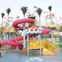 China Custom Fiberglass Water Park Equipments, Gaint Aqua Pool Playground for Water Park for sale