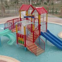 China Parent-child Theme Play Station Equipment, Kids' Water Park Playground For 30 riders for sale