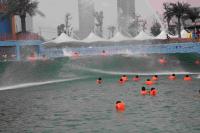 China Aqua Park Wave Pool Equipment , Waterpark Wave Machine For Family Fun for sale