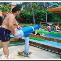 China Outside Water Spray Park Equipment , Swimming Pool Play Equipment 1500*400*980mm for sale