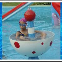 China Outdoor Aquatic Spray Park Equipment With Customized Color 1200*1500 for sale
