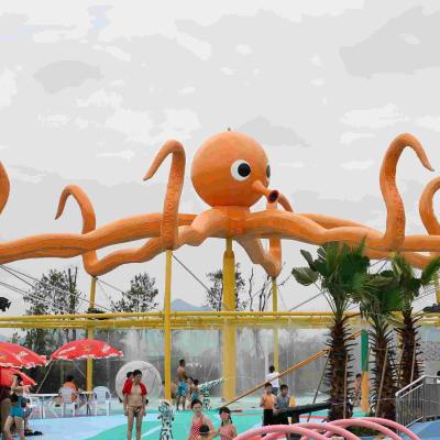 China Aqua Park Equipment Octopus Commercial Spray Park Equipment With Water Spray for sale