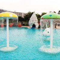 China Carp Spray Park Fiberglass Water Park Equipment , Water Play Equipment for sale