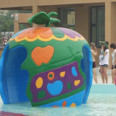 China Different Style Spray Park Equipment , Fiberglass Splash Park Equipment for sale