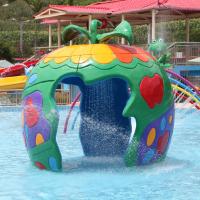 China Customized Colorful Carp Spray Aqua Park Equipment For Children / Kids Fun in Swimming Pool for sale