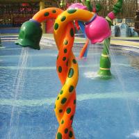 China Water Spray Park Equipment with water pumping machine in fun waterparks for sale
