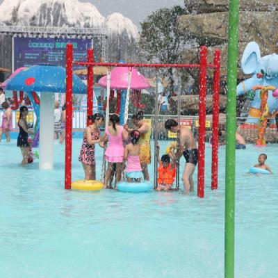 China Kids Entertainment Fiberglass Aqua Playground Spray Game Park Equipment for sale