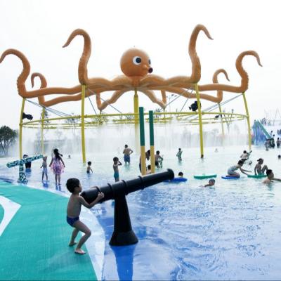 China Fiberglass Aqua Park Equipment Water Spray System For Kids / Adults for sale