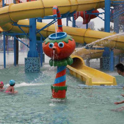 China Water Playground Equipment Aqua Play Kids Water Game With Teapot Spray for sale