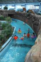 China Large Lazy River Equipment / Aqua Play Park Galvanized Carbon Steel Supporting for sale