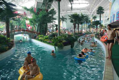China Strong Large Water Park Lazy River / Galvanized Carbon Steel Supporting for sale