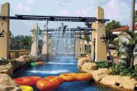 China Fiberglass (FRP) Lazy River with 1.0m Water Depth and Hot-dip Galvanized Steel Support Structure for Water Parks for sale