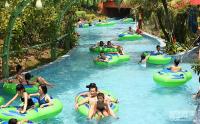 China Different Length Water Park Lazy River Equipment Pump Power Commercial Use for sale