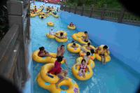 China Aqua Theme Park Floating Equipment Lazy River Pools For Adult And Kids in Giant Water Park for sale
