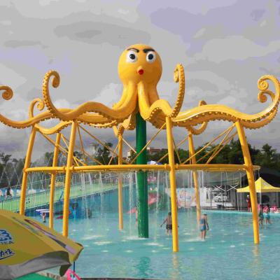 China Kids / Adults Entertainment Whale Spray Park Equipment For 0.3 - 0.6m Water Depth for Water Park for sale