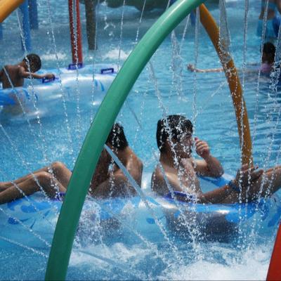 China Spray Park Equipment Aqua Play Spray Icon Building Block Spray Water Sprayground for sale