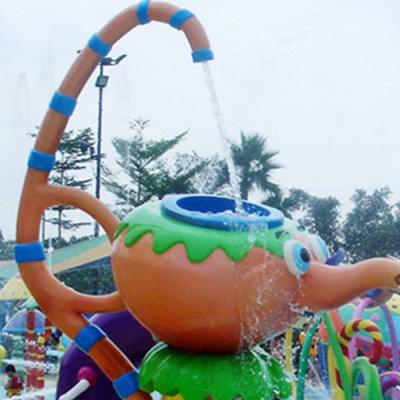 China Customized Fiberglass Flower Spray Park Equipment, Family Entertainment Water Game for sale