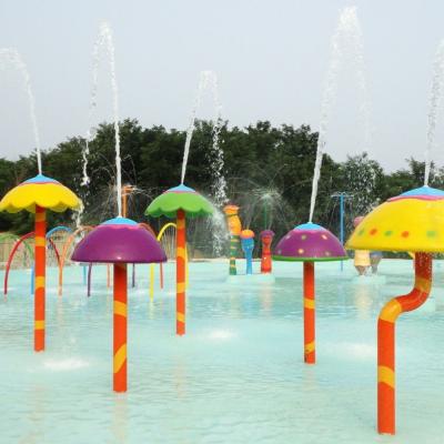 China Spray Mushroom Group Aqua Play, Spray Water Park Equipment Customized for sale