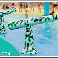 China Fiberglass Aqua Park Entertainment Equipment, Kids / Adults Aqua Fun for Swimming Pool for sale